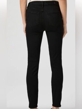 PAIGE | Jeans | Paige Hoxton Rawhem Skinny Ankle Jeans In Black Overdye ...